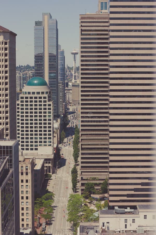 Seattle from Smith Tower 2 stock photo. Image of seattle - 32322606