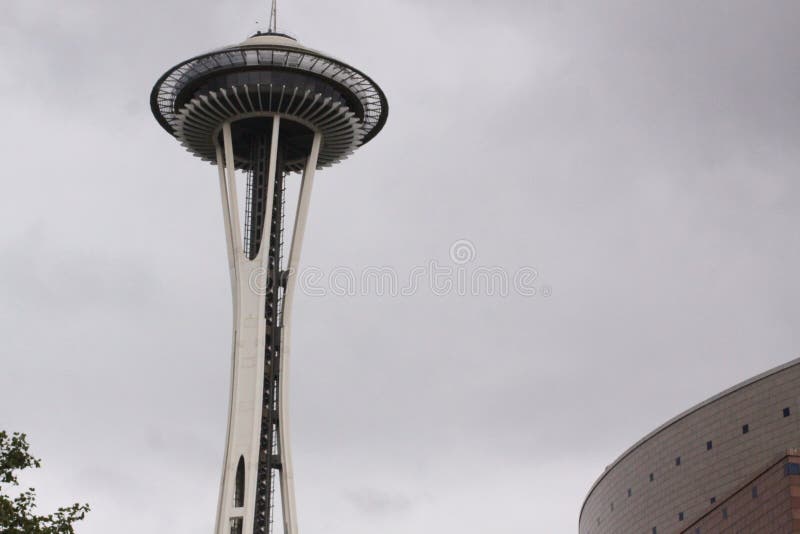 Seattle Space needle editorial stock photo. Image of space - 21217158