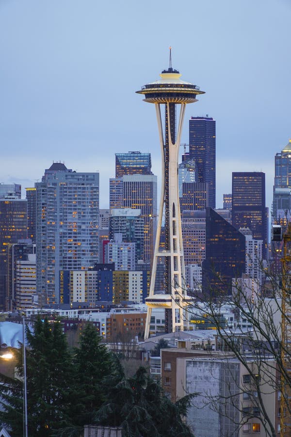 Seattle and Space Needle - Amazing View from Kerry Park - SEATTLE ...