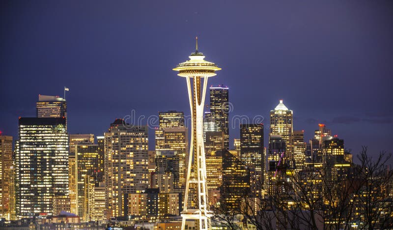 Seattle and Space Needle - Amazing View from Kerry Park - SEATTLE ...