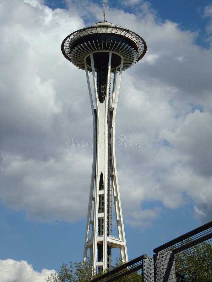 Seattle Space Needle editorial photography. Image of disk - 63837442