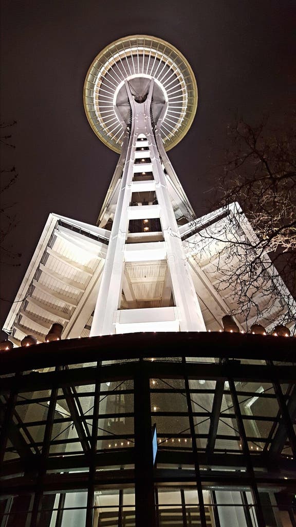 Seattle space needle editorial photo. Image of space - 64107886