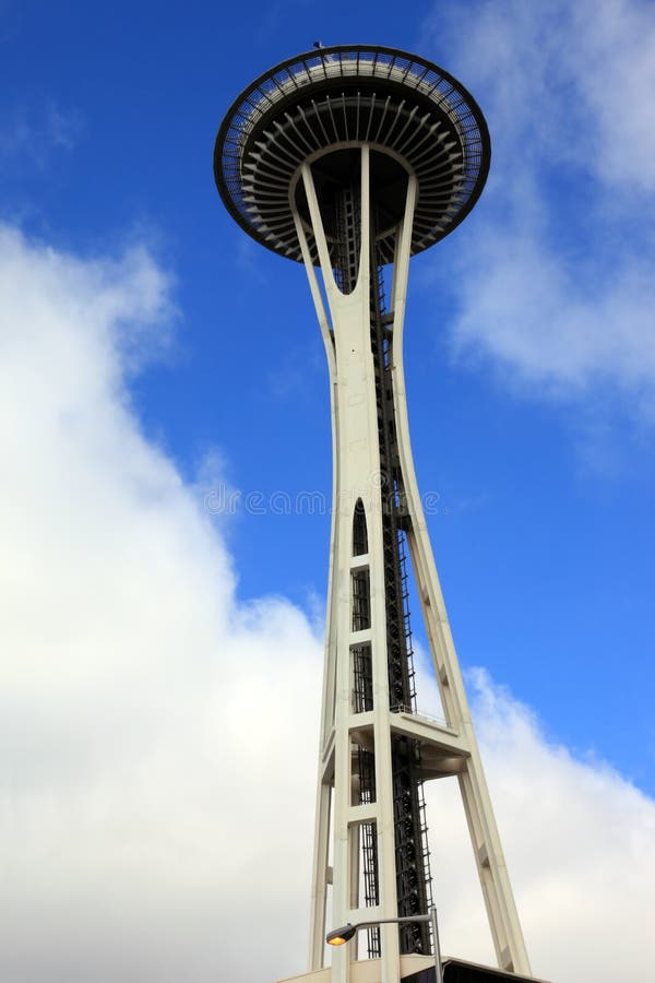 Seattle Space Needle Tower, Washington State. Editorial Photo - Image ...