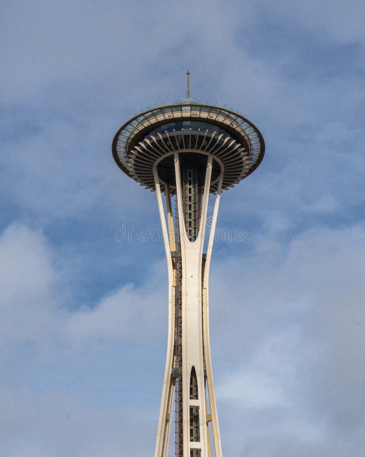 Seattle space needle editorial photo. Image of vehicle - 363778896