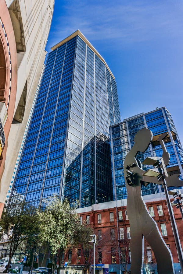 Seattle Tall Skyscraper editorial image. Image of towering - 273687405