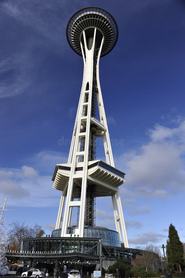 Seattle, Torre De La Aguja Del Espacio Imagen de archivo editorial ...