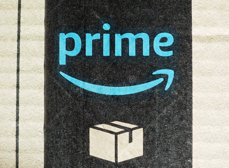 Amazon Prime logo editorial stock photo. Image of north - 133621818