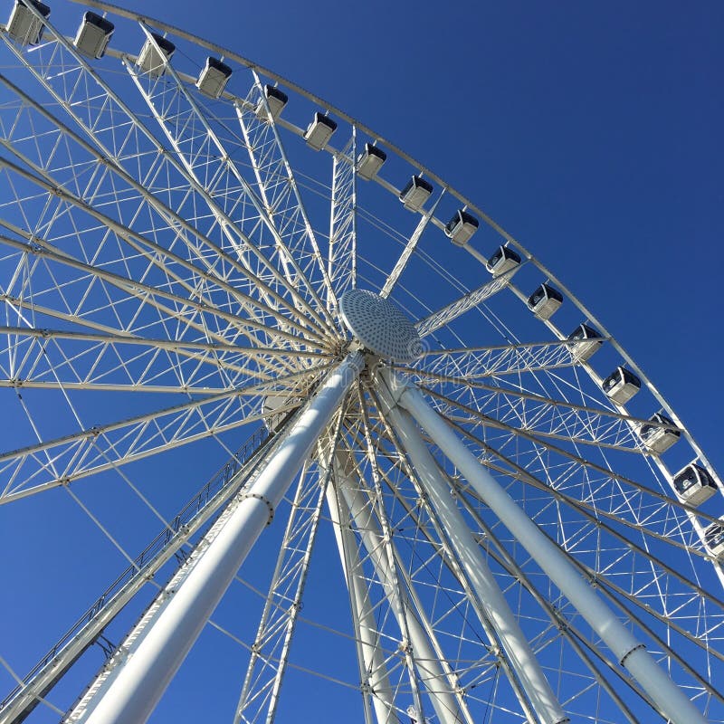 Panoramic Wheel stock photo. Image of pier, panoramic - 123575874