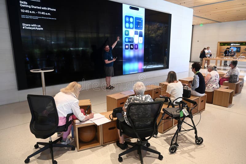 Seattle, WA, USA - August 4, 2023: Educational Presentation for Clients ...