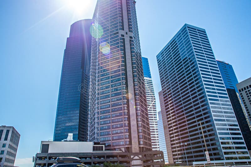 Seattle Washington City Skyline and Downtown Stock Photo - Image of ...