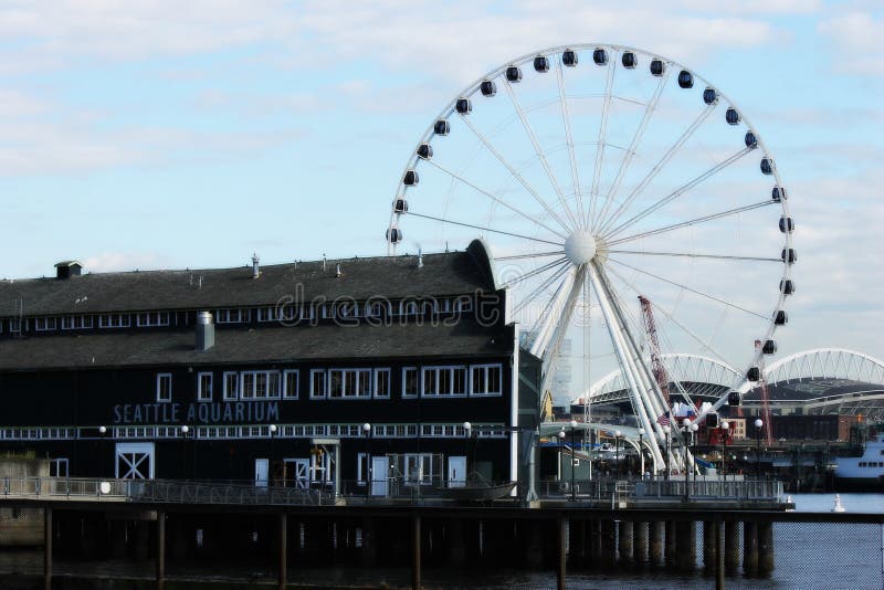 Seattle, Washington Pier 91 Editorial Photo - Image of tourism, travel ...