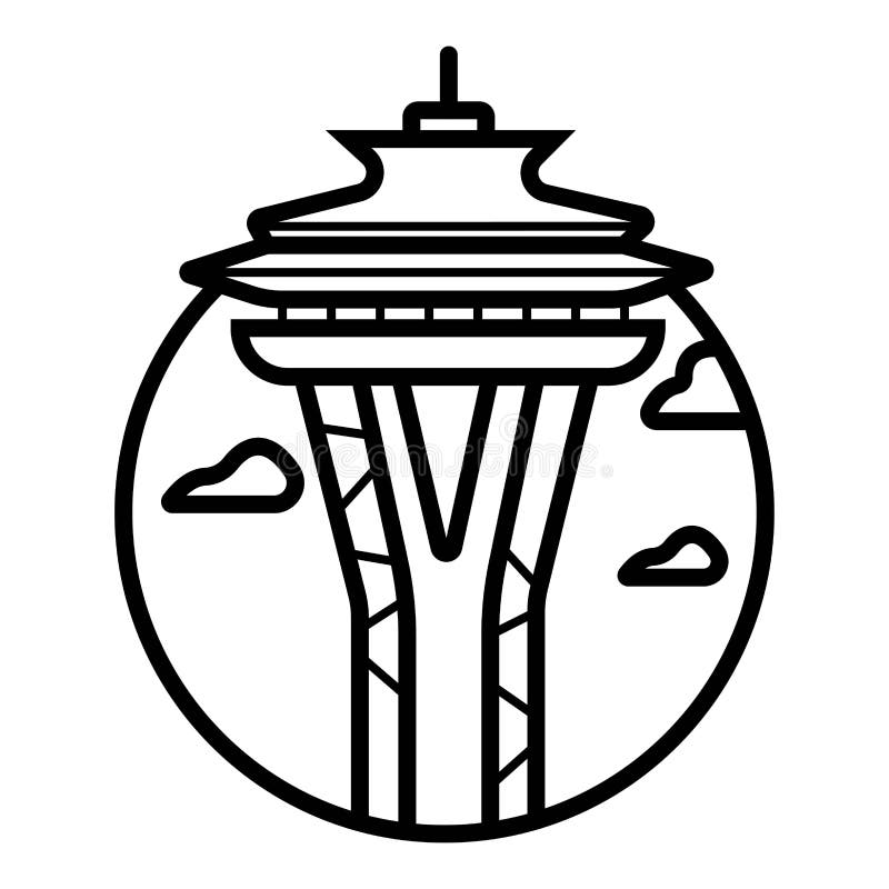 SEATTLE, WASHINGTON, USA Icon Vector Editorial Photo - Illustration of ...