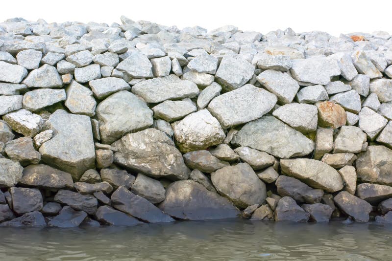 Seawall stock photo. Image of coastline, oregon, protect - 87531596