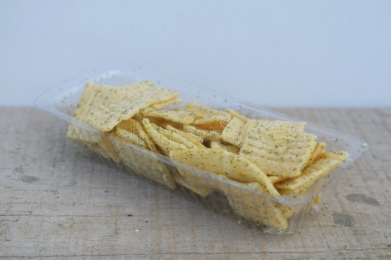 Seaweed Flavored Wave Chips are Very Delicious Stock Photo - Image of ...