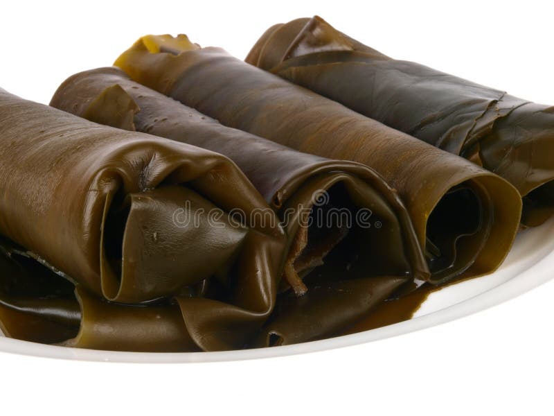 Seaweed rolls stock image. Image of sushi, ocean, japanese - 12356221