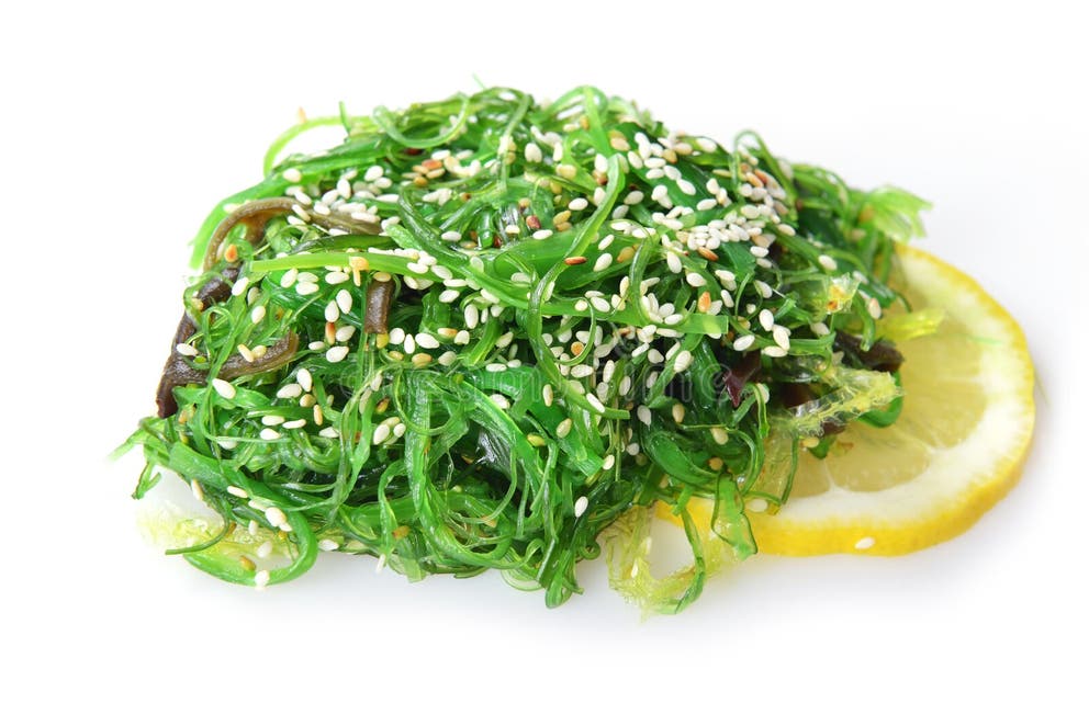 Seaweed salad stock photo. Image of algae, chlorella - 80951570