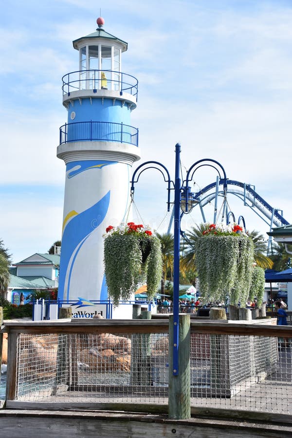 SeaWorld Orlando in Florida Editorial Stock Photo - Image of tourist ...