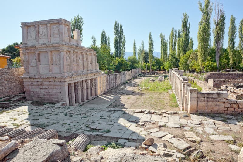 The Sebasteion stock photo. Image of period, landmark - 22714038