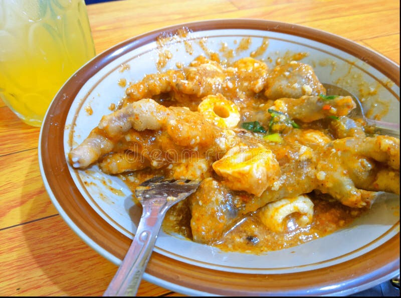 Seblak, Indonesian Food from West Java with a Variety of Toppings on ...