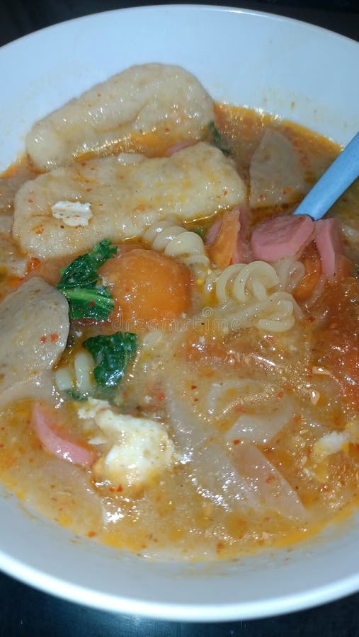 A Seblak of Indonesian Food Stock Image - Image of produce, plant ...