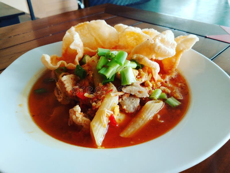 This is SEBLAK the Indonesian Food Stock Image - Image of seblak, meal ...