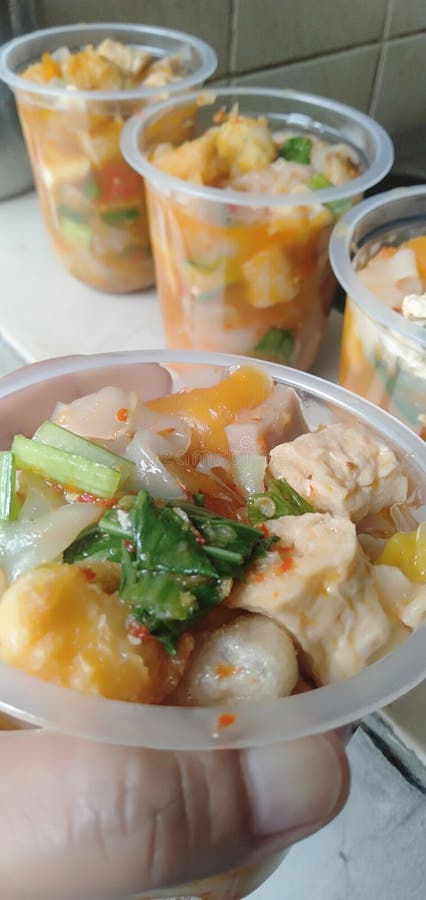 Seblak is Indonesian Traditional Food Stock Image - Image of seblak ...