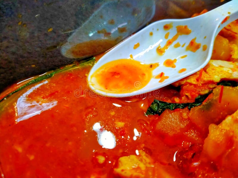 SPICY SEBLAK JELETOT INDONESIAN TRADITIONAL FOOD Stock Photo - Image of ...