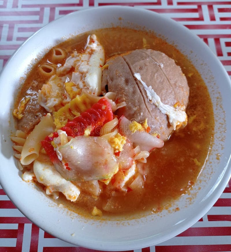 Seblak, Traditional Food from Indonesia Stock Image - Image of supper ...