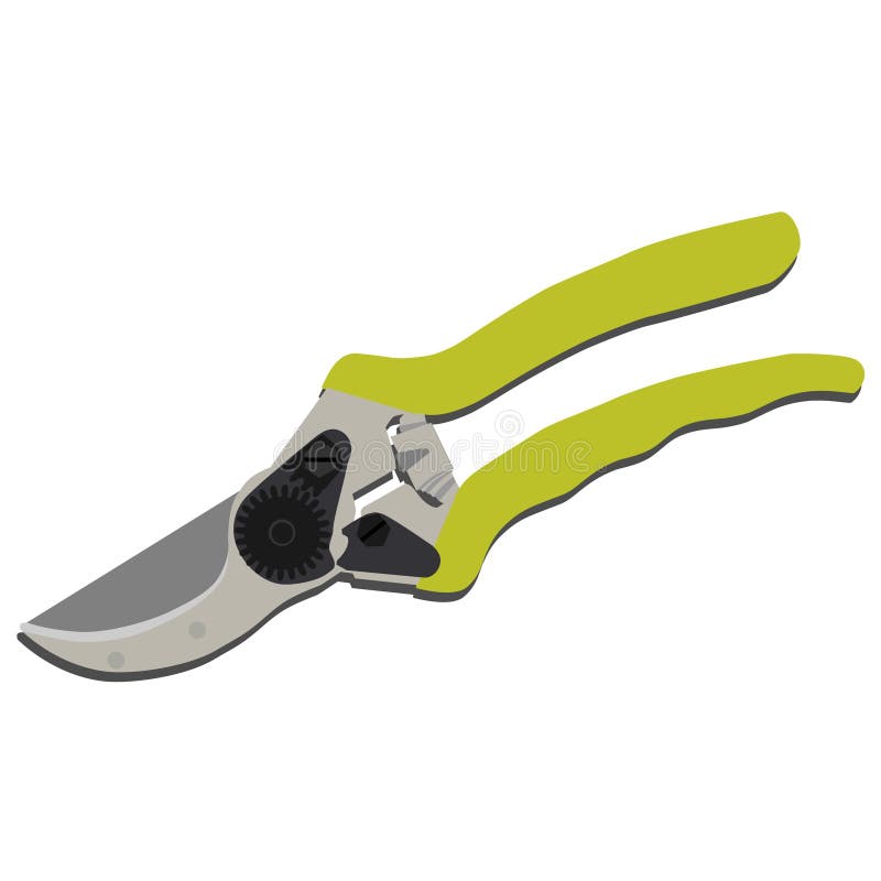 Secateur stock illustration. Illustration of planting - 61793383