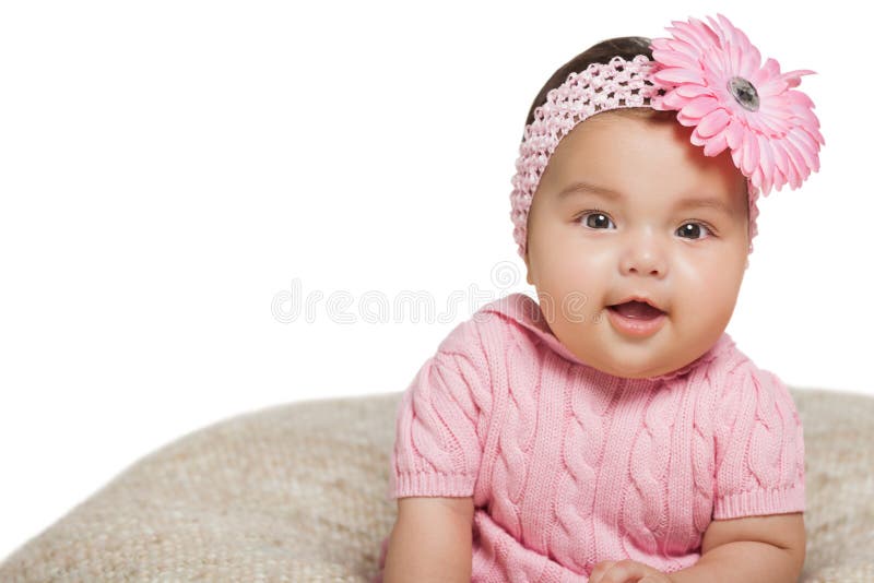 Sechs Monate alte Baby. stockfoto. Bild von tochter, leute - 36490096