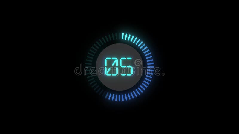 Countdown Animation from 9 To 0. Stock Video - Video of design, graphic ...