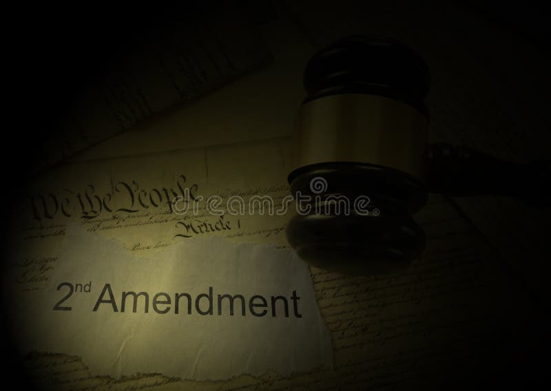 Second Amendment To the Constitution Stock Photo - Image of news ...