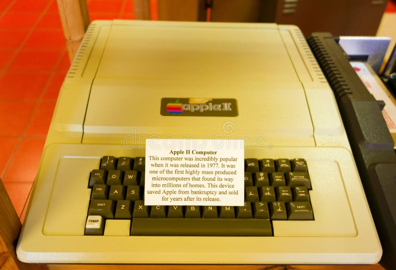 The second apple computer editorial stock image. Image of antique ...