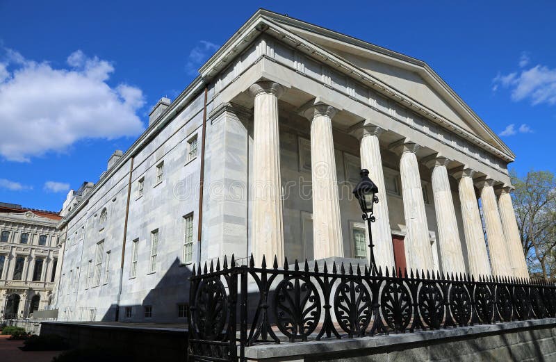 Second Bank building stock photo. Image of facade, tourism - 349972512
