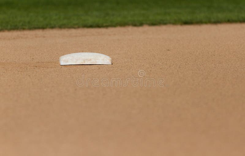 Second Base stock photo. Image of sports, baseball, green - 51209504