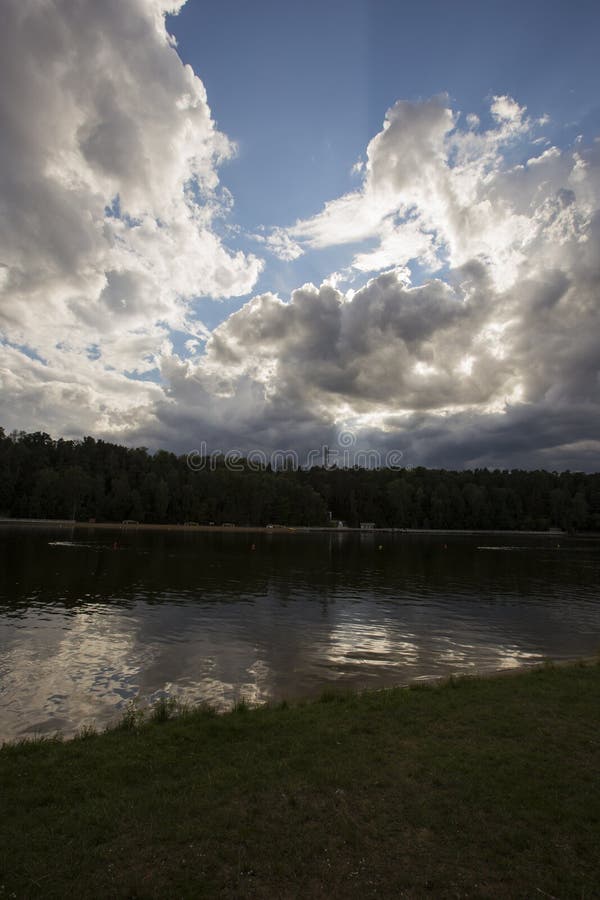 Second Beach 2 Number Two with River, Pine Trees, Blue Sky, White ...