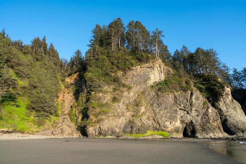 Second Beach stock image. Image of autumn, lake, mountains - 92148845