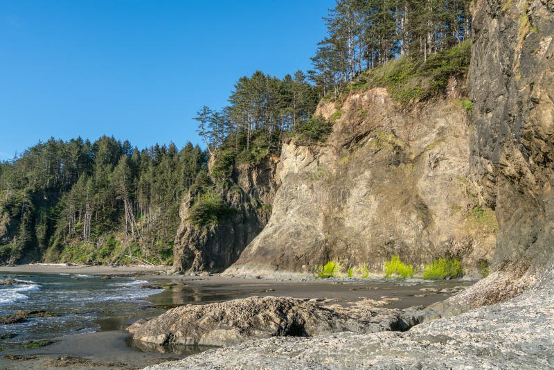 Second Beach stock photo. Image of desert, outdoors, cliff - 92148908