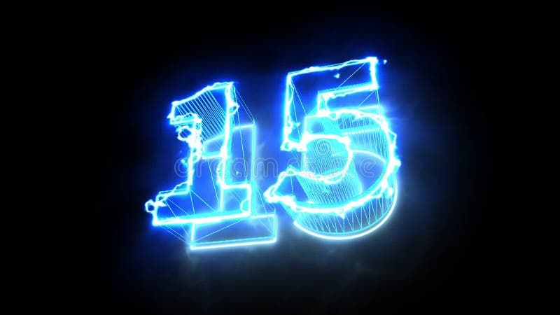 100 Count-up Animation Motion Graphics Stock Video - Video of particle ...