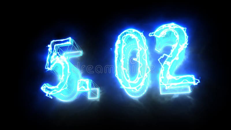 100 Count-up Animation Motion Graphics Stock Video - Video of particle ...