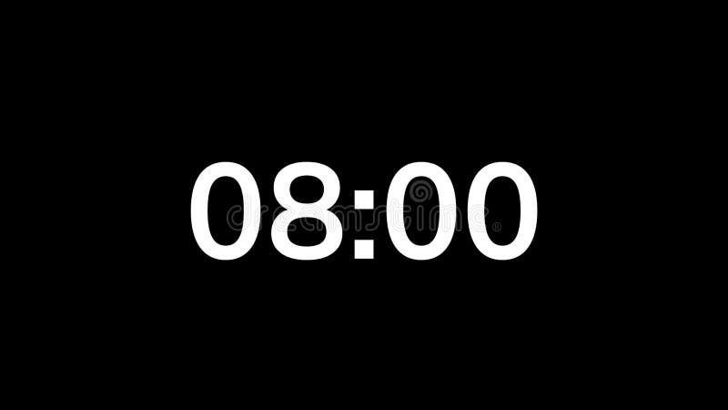 15 Second Countdown Timer Animation on Black Background Stock Footage ... 15 Second Countdown Timer Animation on Black Background Stock Footage ...