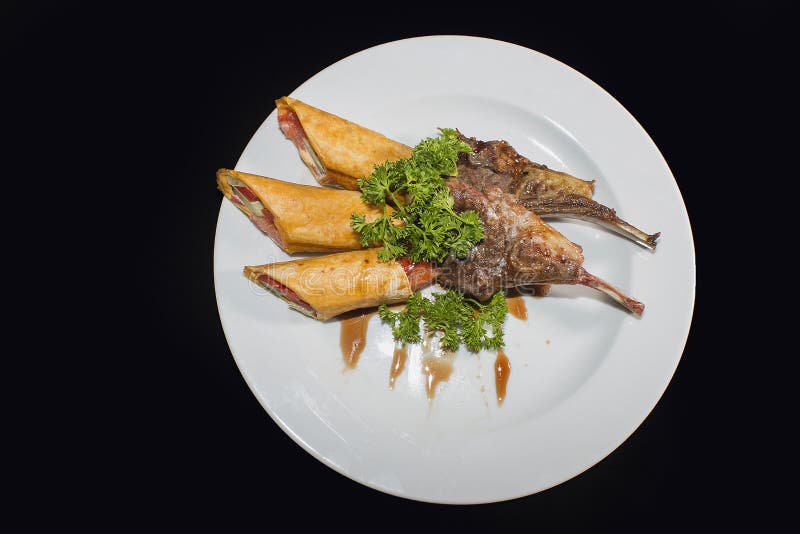 Second course stock image. Image of fish, italy, moreprrodukty - 60104647