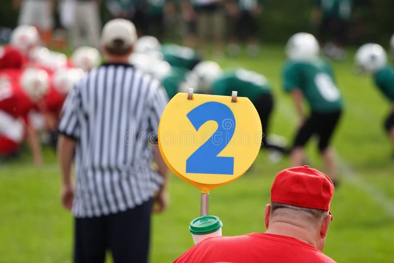 Second Down Football Marker Stock Photos - Free & Royalty-Free Stock ...