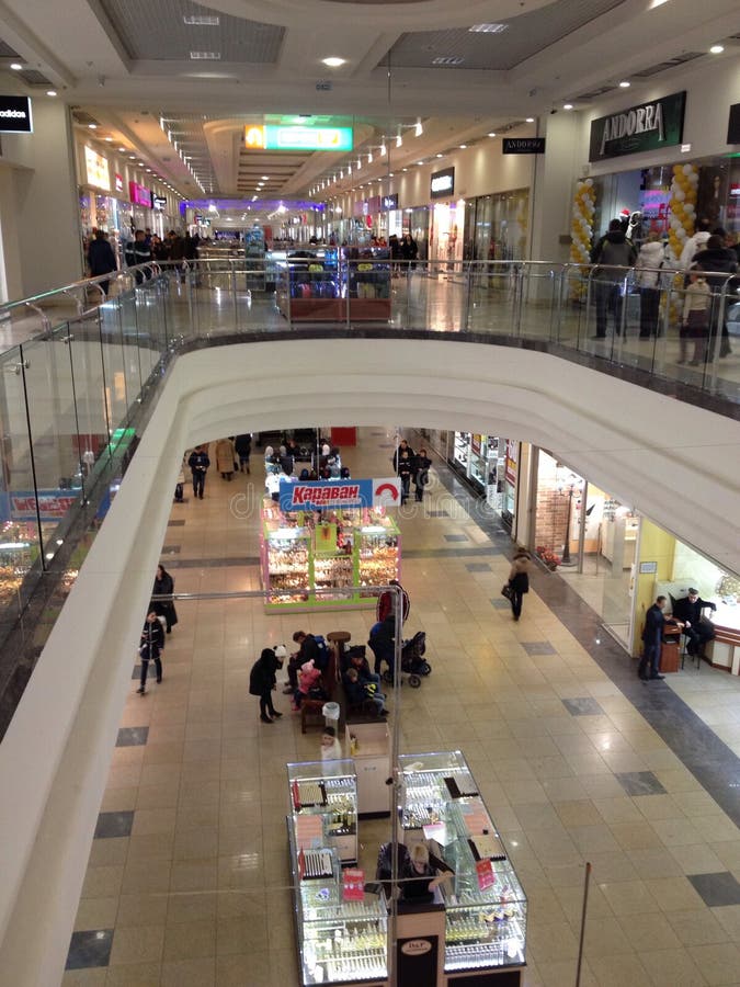 A Two-storey Shopping Center Editorial Stock Photo - Image of precinct ...