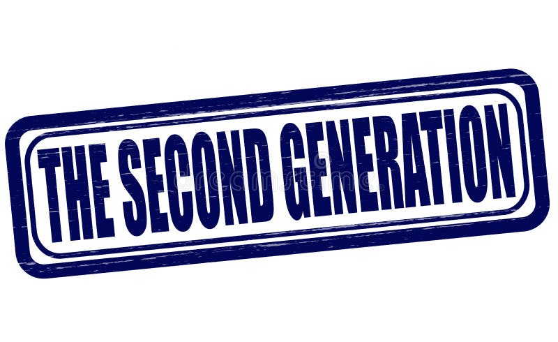 Second Generation of Mobile Phones Field Outline Icon. Element of ...