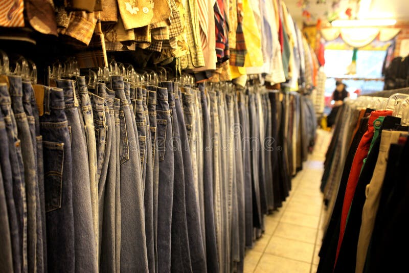 Second hand stock image. Image of store, color, vintage - 11861837