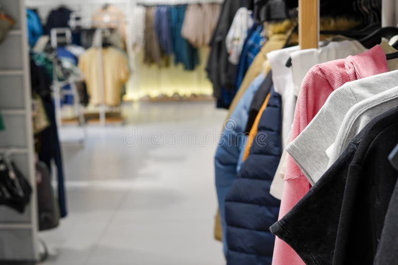 A Second Hand Clothes Shop in the Center of the City with a Lot of ...