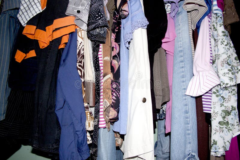 Crammed Messy Wardrobe Stock Photos - Free & Royalty-Free Stock Photos ...