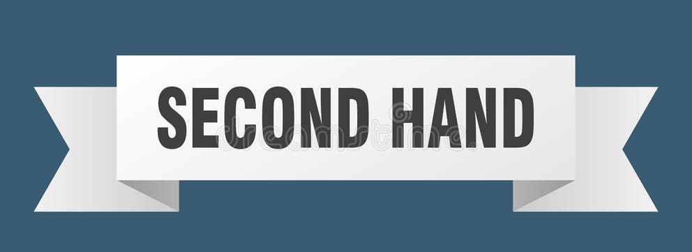 Second hand ribbon. stock vector. Illustration of graphic - 191267214