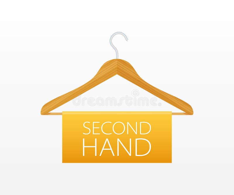 Second Hand Shop. Template for Logo. Vector Stock Illustration Stock ...